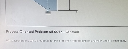 Solved Process-Oriented Problem 05.001.a - ﻿CentroidWhat | Chegg.com