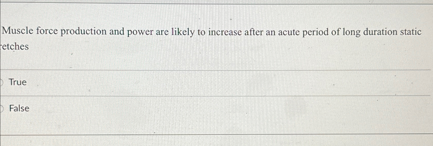 Solved Muscle force production and power are likely to | Chegg.com