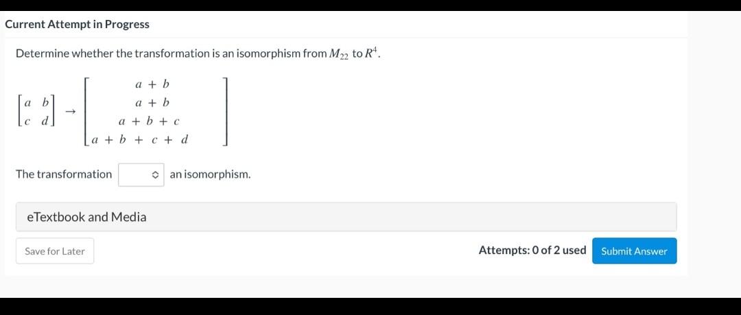 Solved Current Attemptin Progress Let -2 8 4 A = 1-01-19 0 - | Chegg.com
