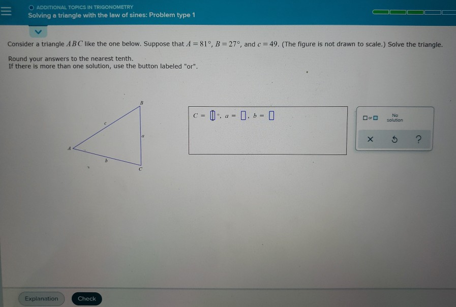Solved O ADDITIONAL TOPICS IN TRIGONOMETRY Solving a | Chegg.com