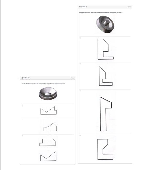 Solved Select the corresponding object or objects (more than | Chegg.com