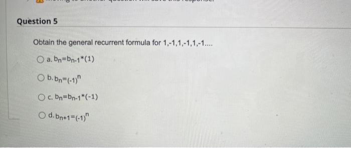 Obtain the general recurrent formula for | Chegg.com