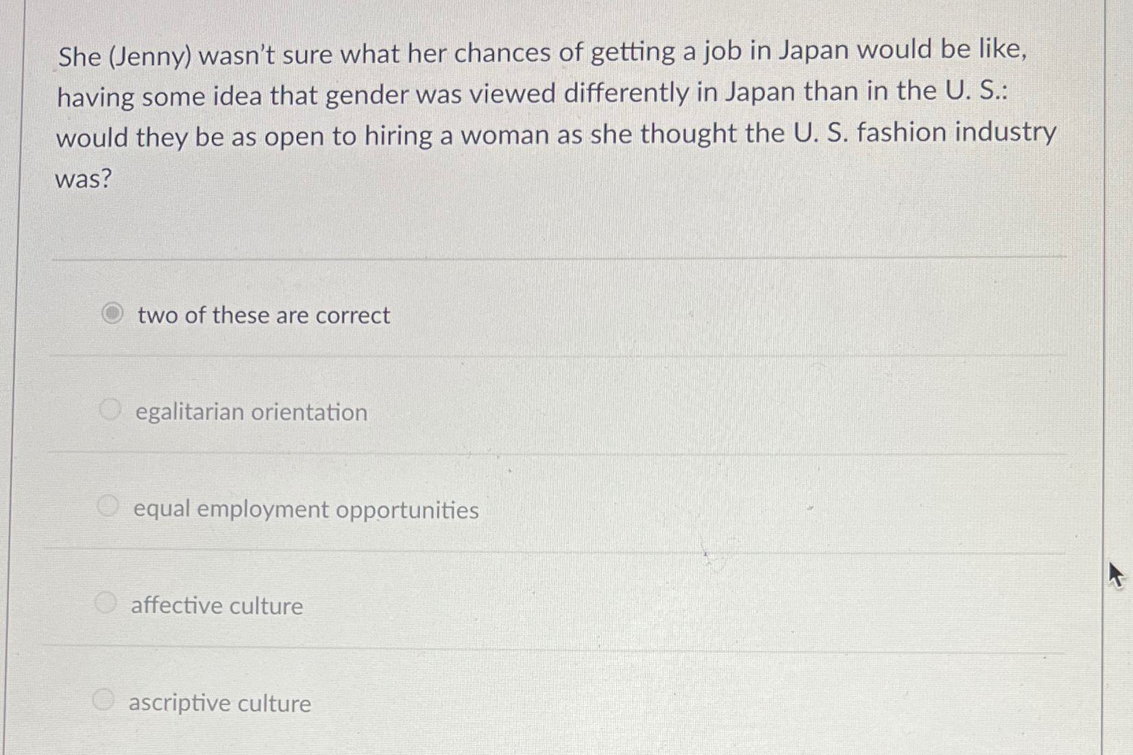 Solved She (Jenny) ﻿wasn't sure what her chances of getting | Chegg.com