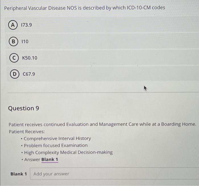 Solved 99214 - Office or other outpatient visit for the | Chegg.com