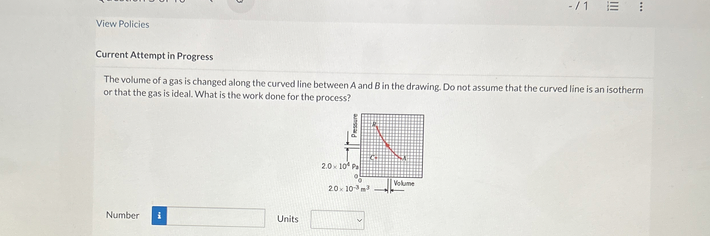 Solved View PoliciesCurrent Attempt in ProgressThe volume of | Chegg.com