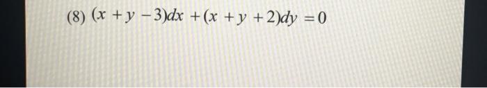 Solved equation that reduce to homogeneous equations ( step | Chegg.com