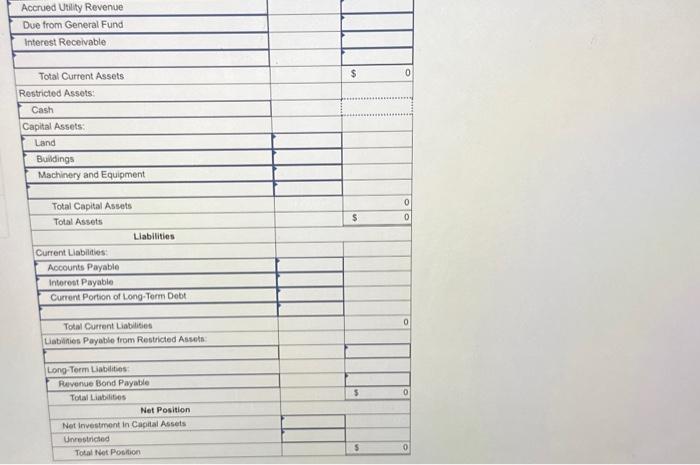 Solved Please help with statement of net postion . I have | Chegg.com