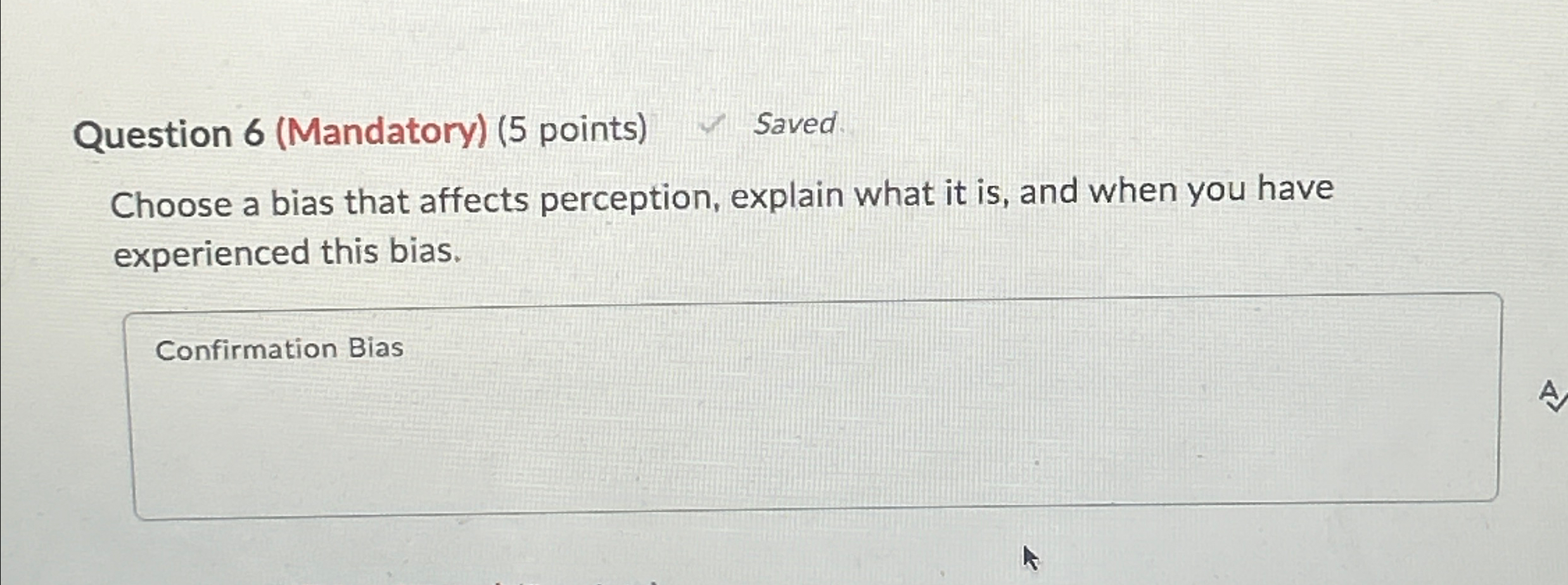 Question 6 (Mandatory) (5 ﻿points) ﻿SavedChoose a | Chegg.com