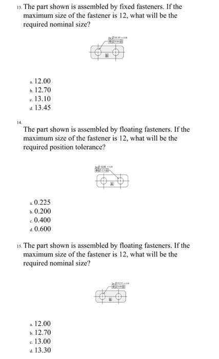 Place an x on the most correct answer in the | Chegg.com