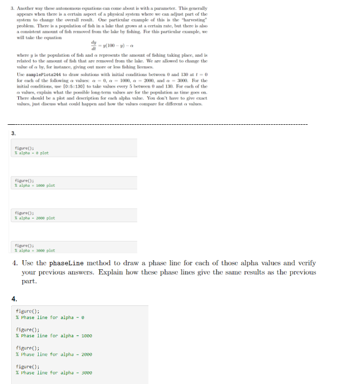 Solved Use MatLab. Solve Question 4 ﻿with MatLab. Another | Chegg.com