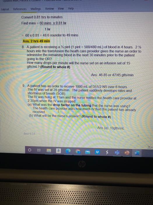 Solved how to solve questions #8 -#11 using formula method. | Chegg.com