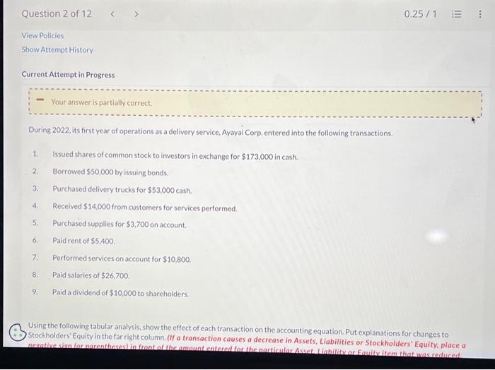 Solved Show Attempt History Current Attempt in Progress - | Chegg.com