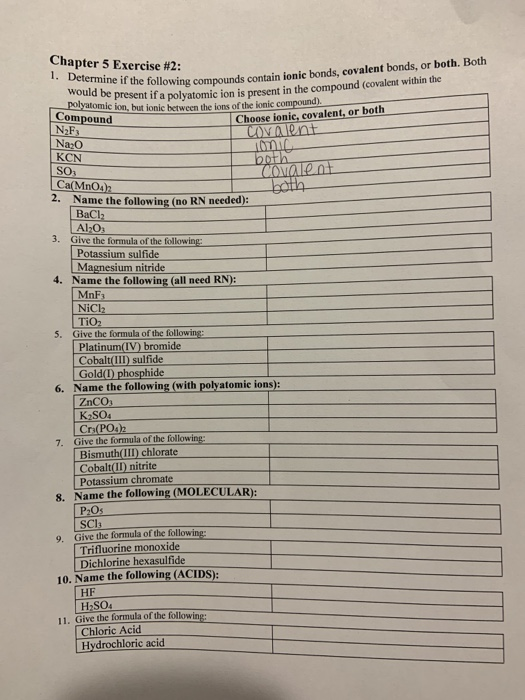 Solved 3. Give the symbol with its charge of the following | Chegg.com
