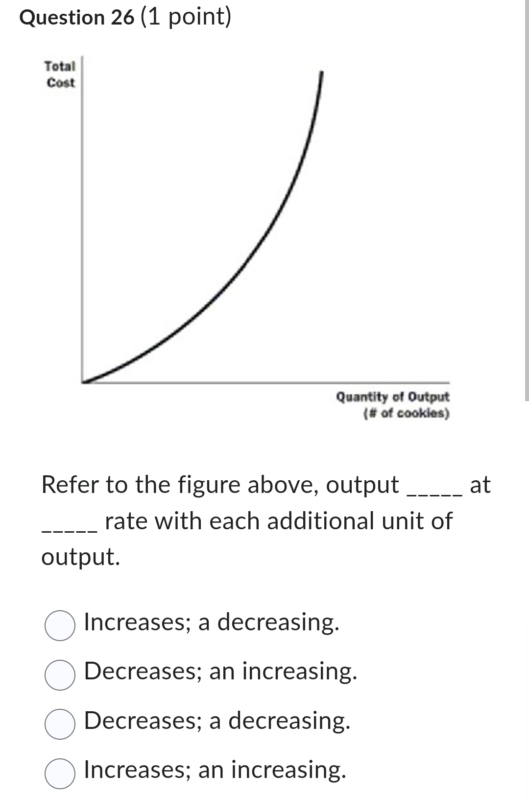 Solved Question 26 (1 ﻿point)Refer to the figure above, | Chegg.com