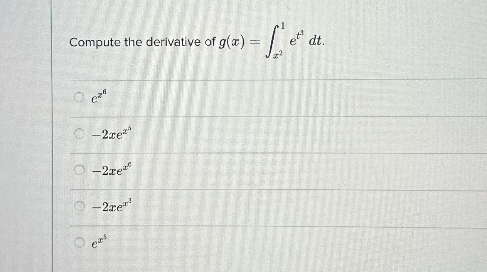 Solved Compute the derivative of | Chegg.com