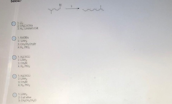 Solved Which of the following is not an suitable solvent for | Chegg.com