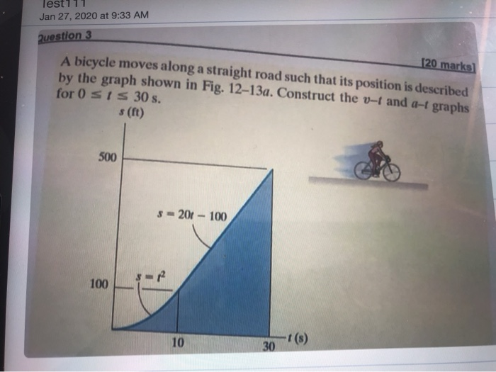 Solved Testi 11 Jan 27, 2020 at 9:33 AM question 3 120 | Chegg.com