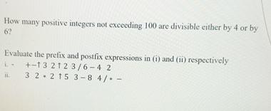 Solved How many positive integers not exceeding 100 ﻿are | Chegg.com