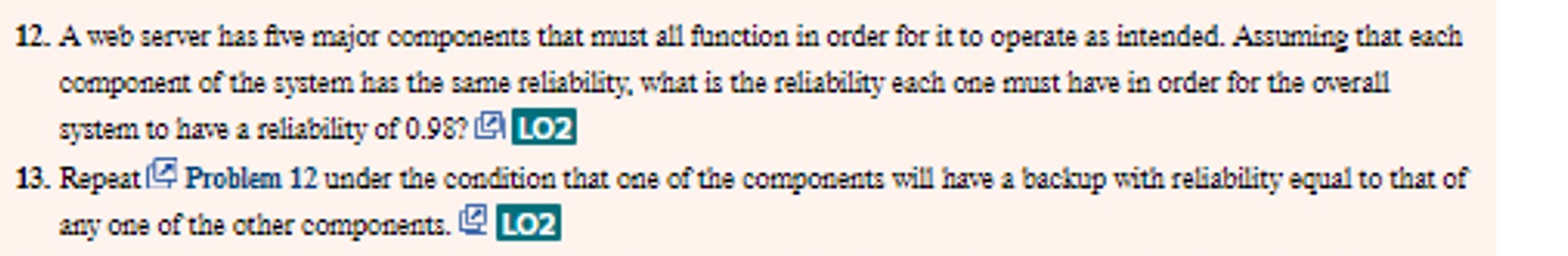 Solved A web server has five major components that must all | Chegg.com
