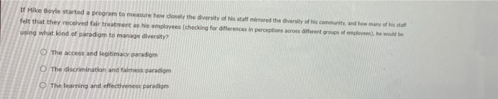 Solved If Mike Boyle started a program to measure how dosely | Chegg.com