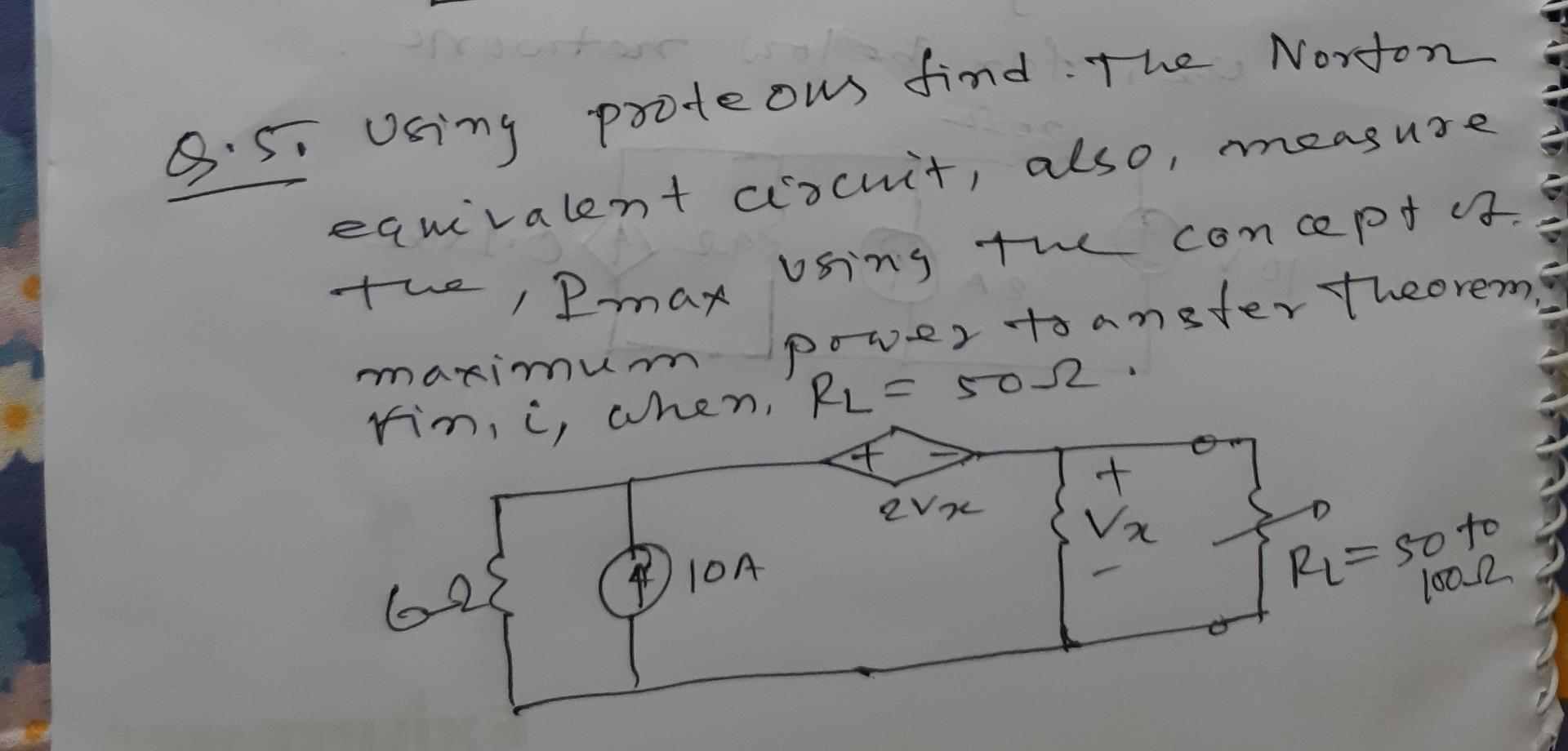 Solved the, Pmax maximum Q. 50 using prode ous find. The | Chegg.com
