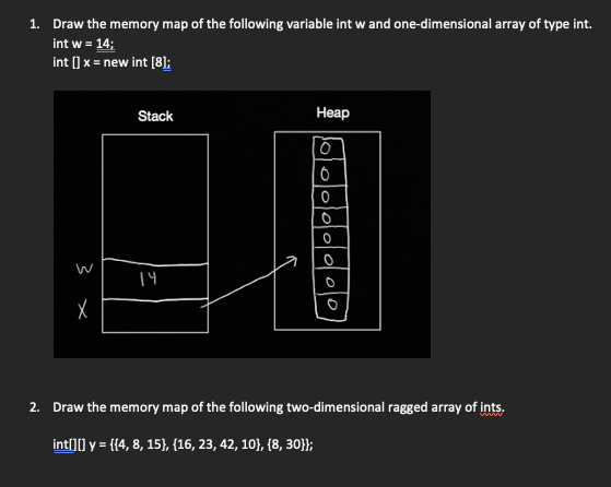 Solved How Can I Draw These Memory Maps Please Also Check