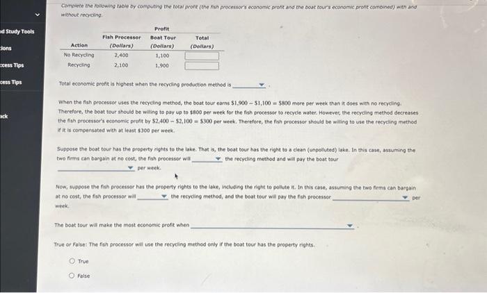 Solved 8. The effects of property rights on achieving | Chegg.com