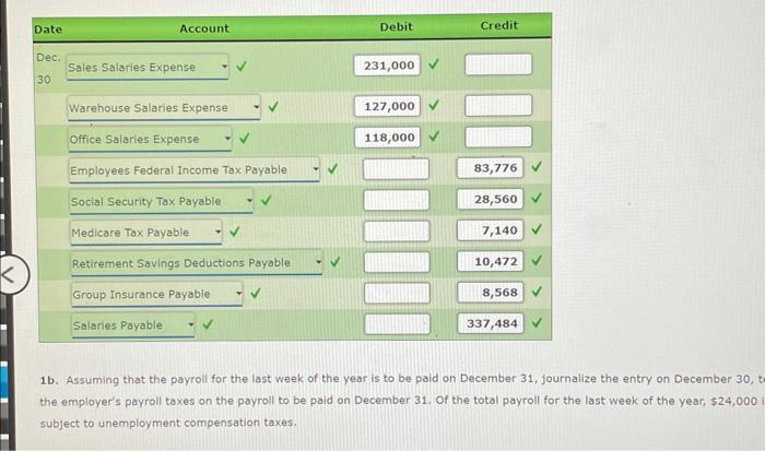 Solved The following information about the payroll for the | Chegg.com