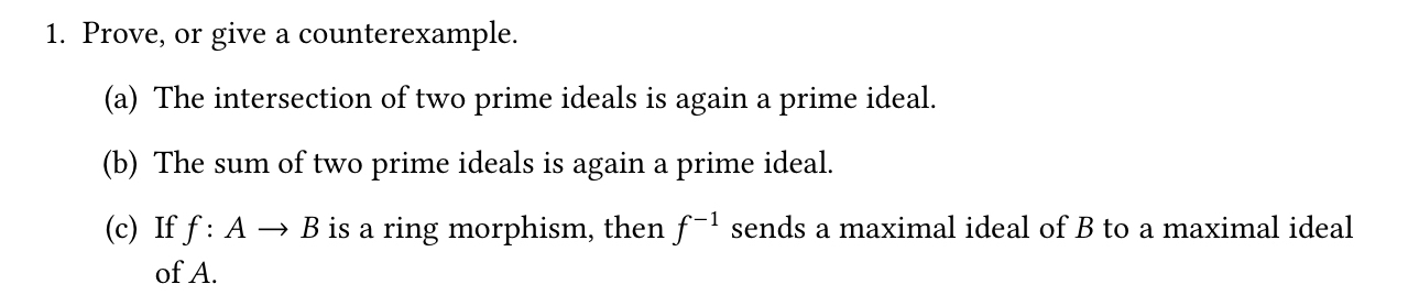 Solved Prove, or give a counterexample.(a) ﻿The intersection | Chegg.com