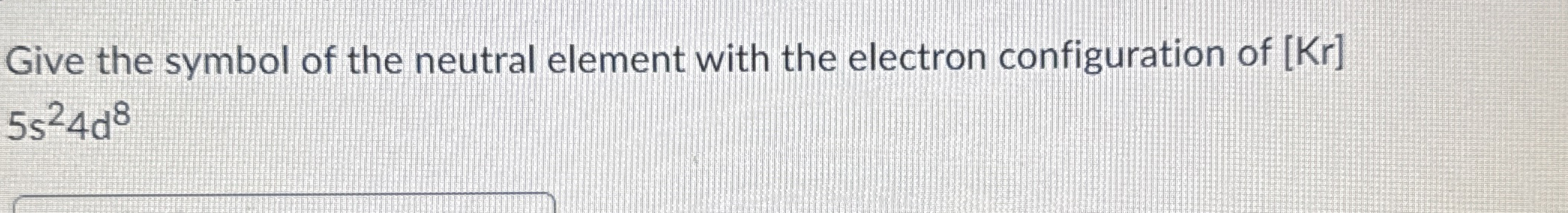 Solved Give the symbol of the neutral element with the | Chegg.com