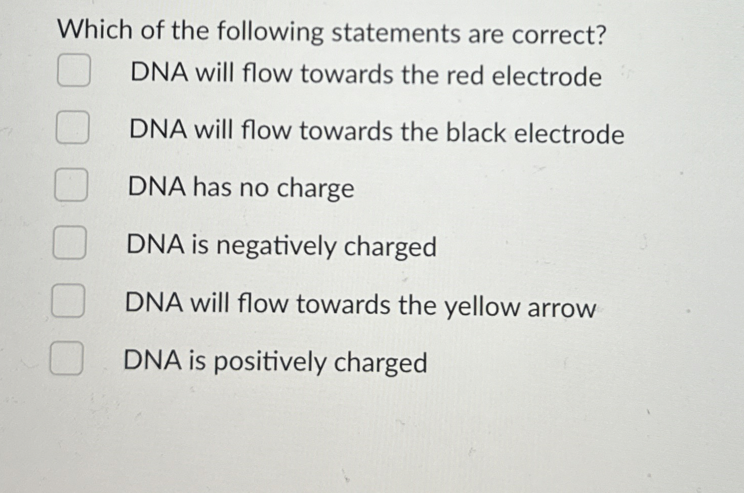 Solved Which of the following statements are correct?DNA | Chegg.com