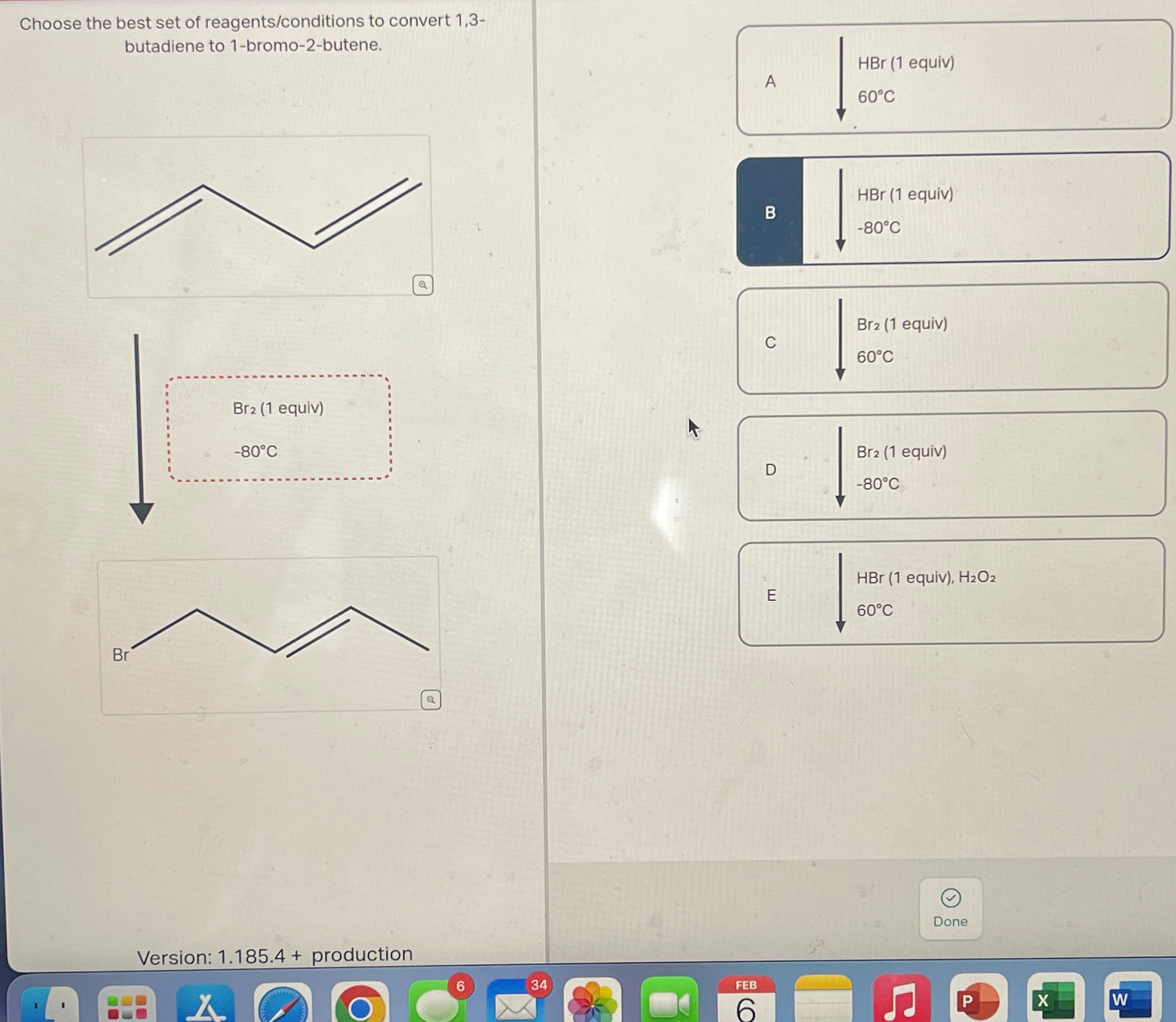 Solved Choose the best set of reagents/conditions to convert | Chegg.com