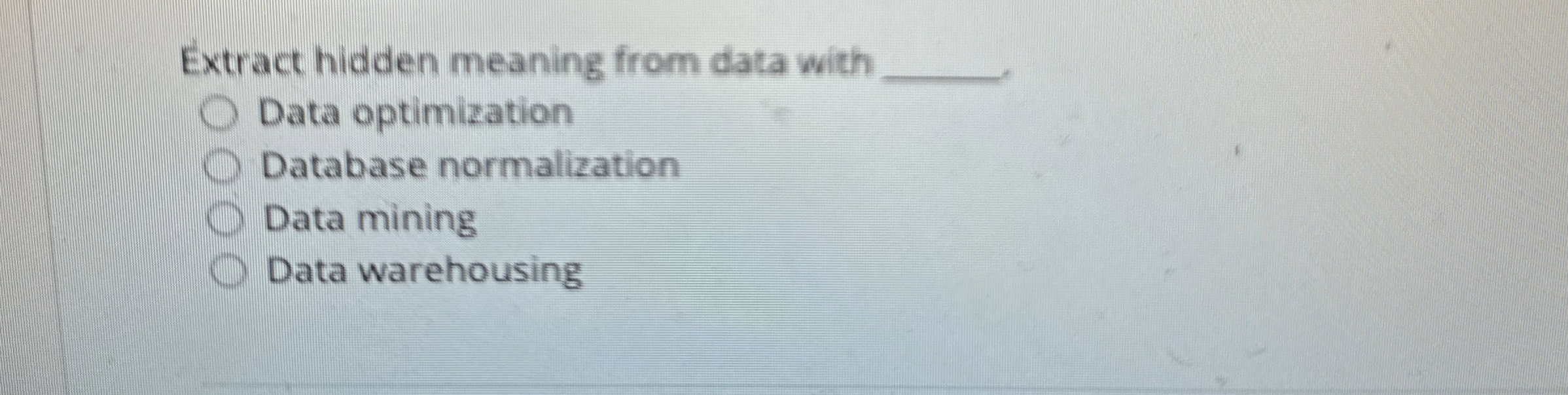 Solved Extract hidden meaning from data with Data | Chegg.com