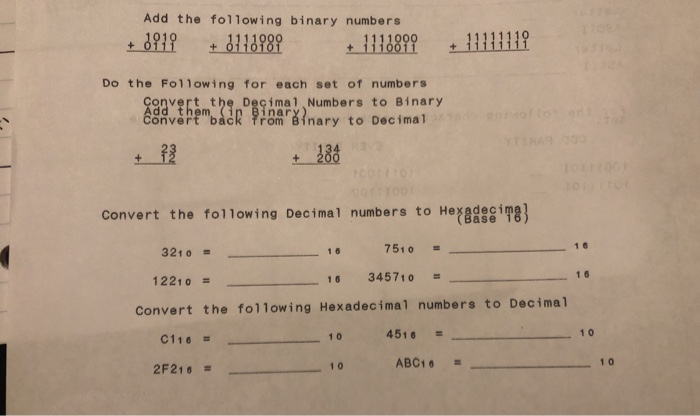 Solved Add the following binary numbers 1111000 +1110011 | Chegg.com