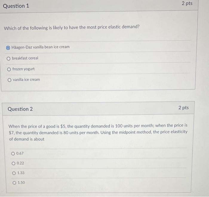 Solved Which of the following is likely to have the most | Chegg.com