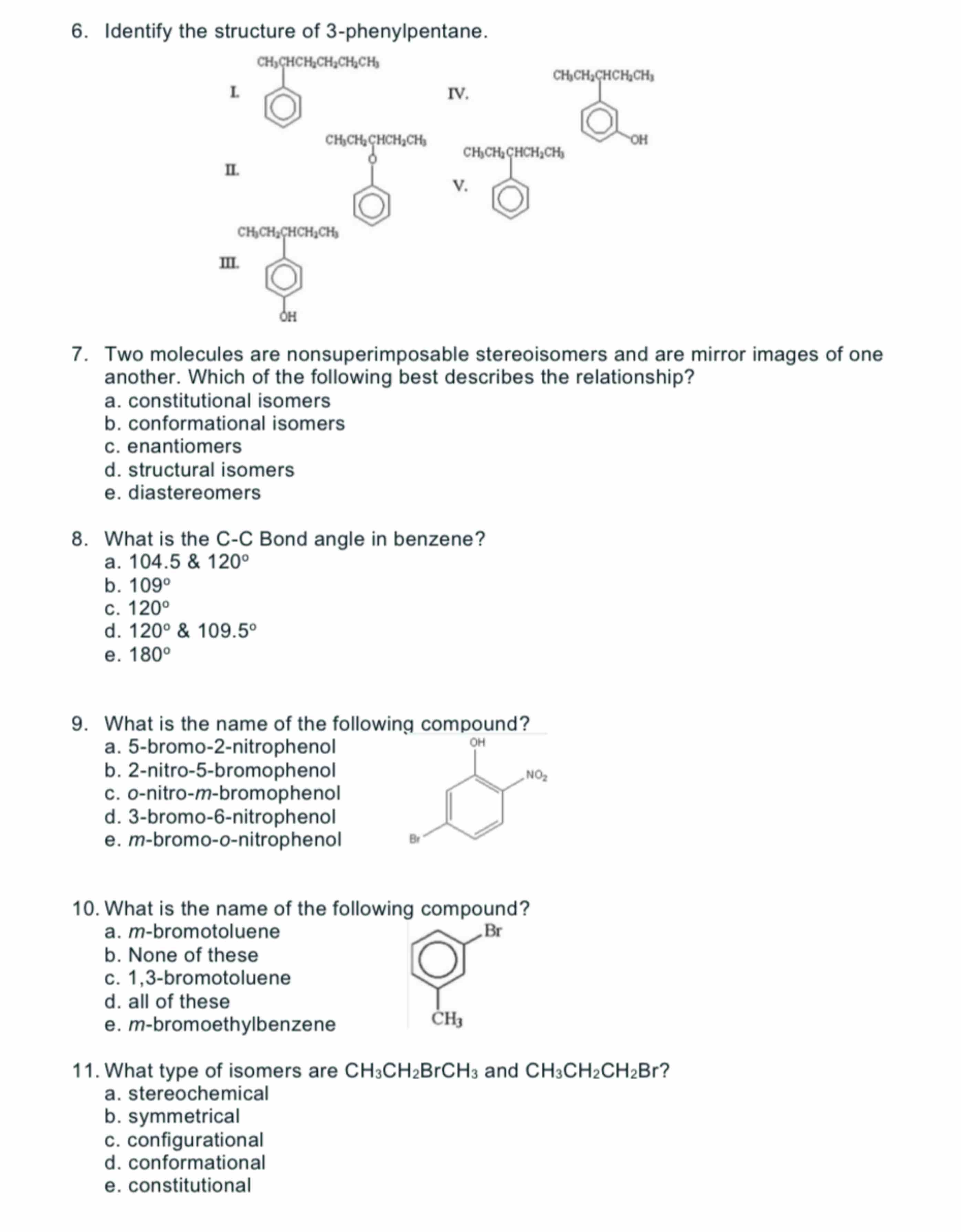 Solved Please answer questions 6 ﻿through 11. | Chegg.com