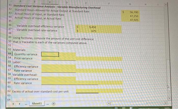 Solved Please include the formulas needed for the answers. | Chegg.com