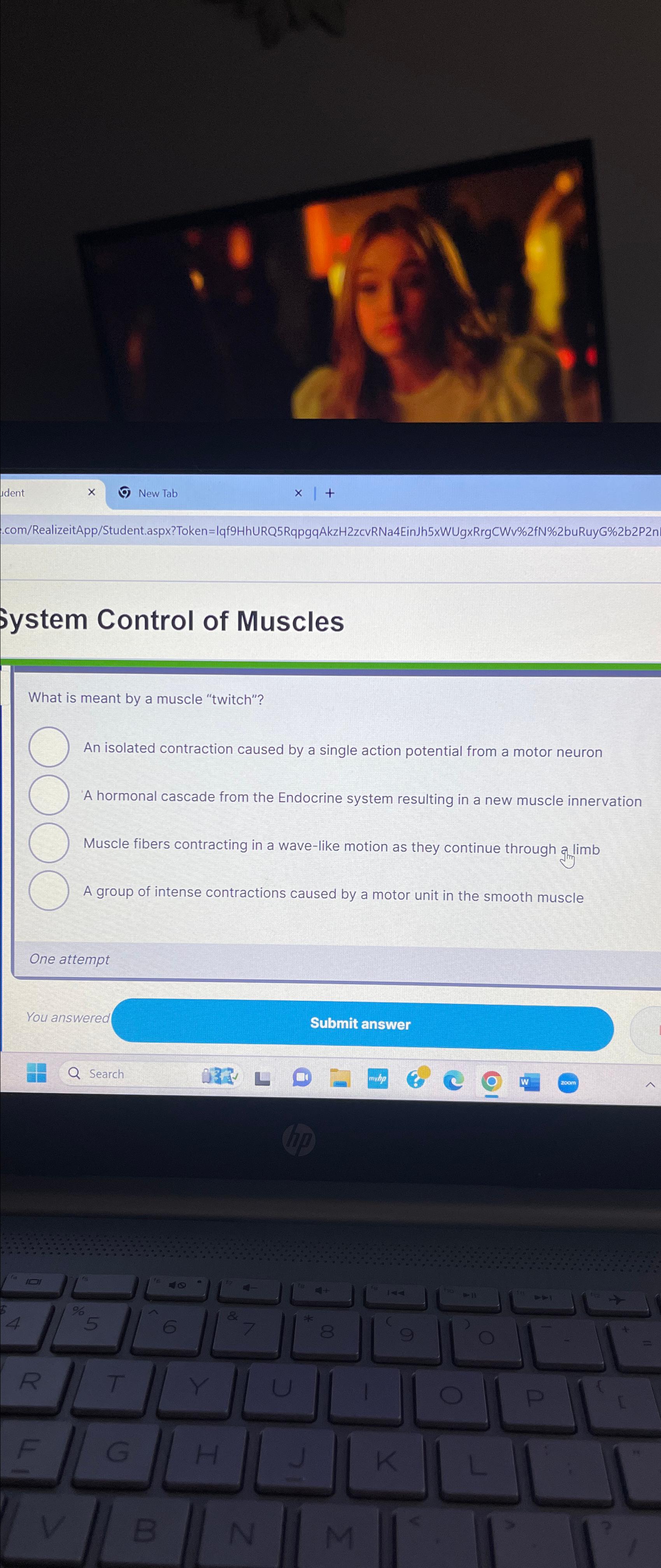 Solved System Control of MusclesWhat is meant by a muscle | Chegg.com