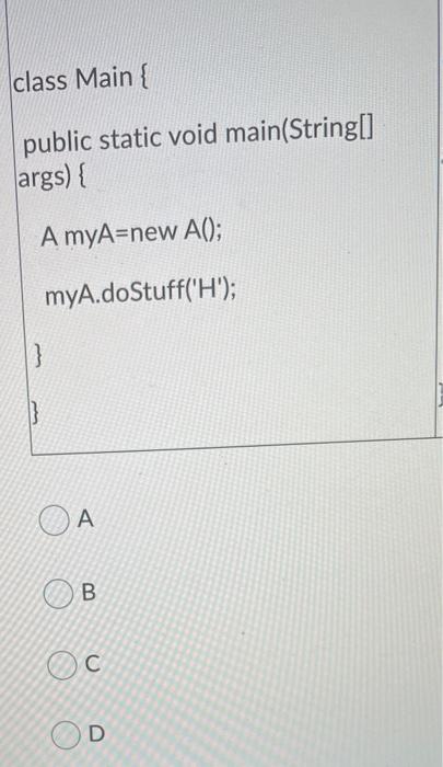 Solved What is the output of the following code: Java | Chegg.com