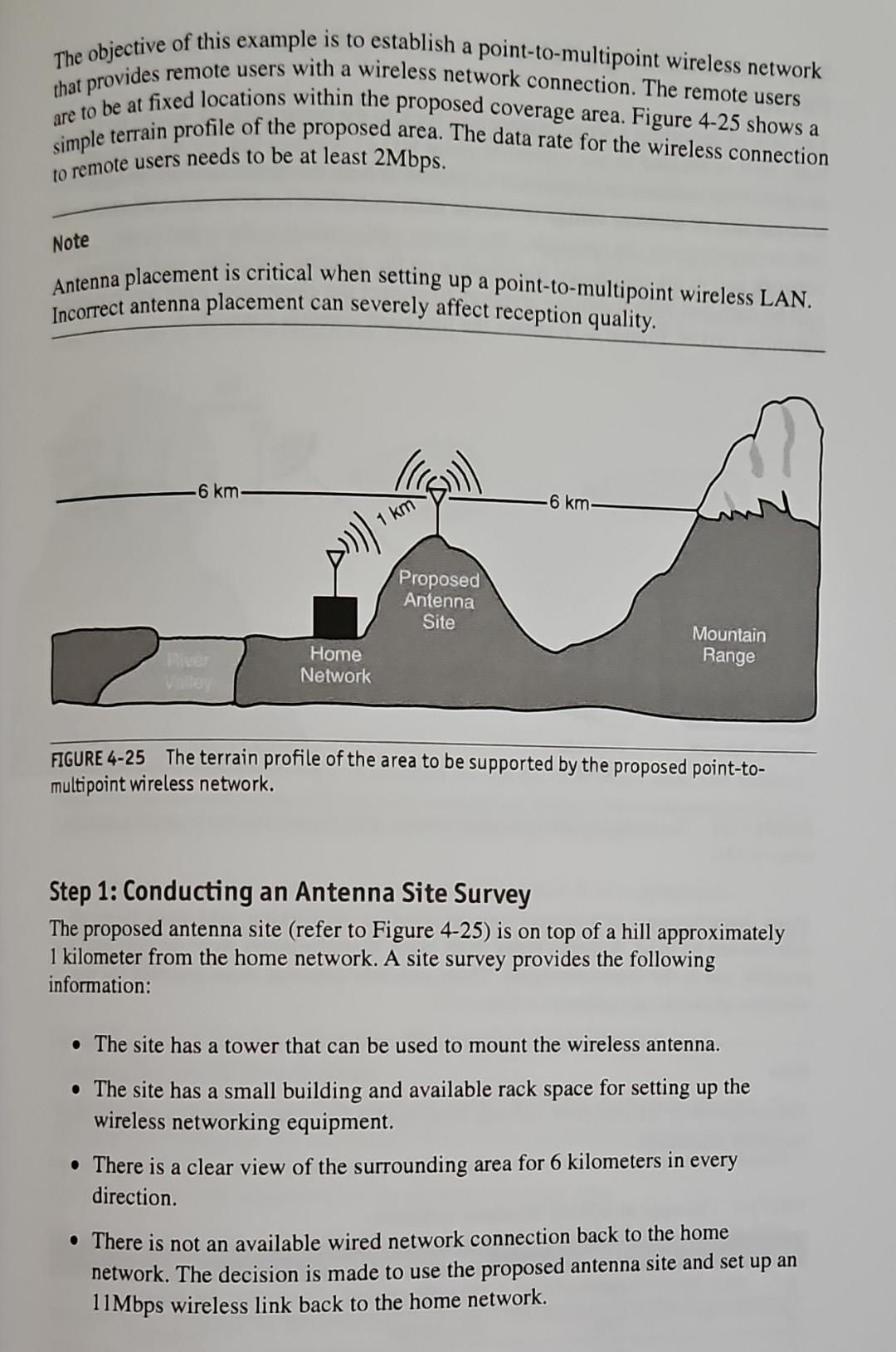 Solved 4-5 CONFIGURING A POINT-TO-MULTIPOINT WIRELESS LAN: A | Chegg.com