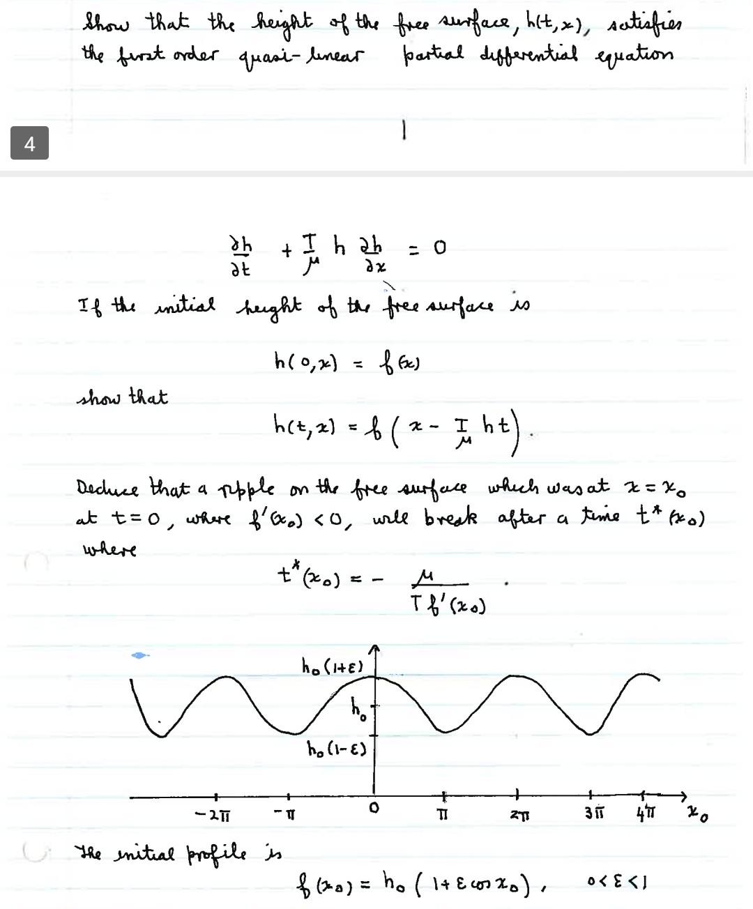 A thringlm of rascous uncompressible fluid of | Chegg.com