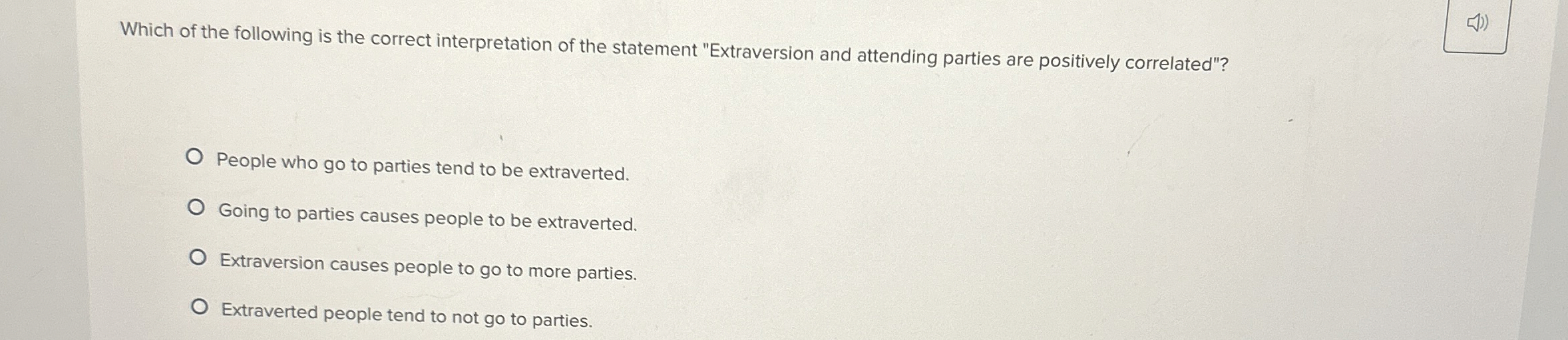 Solved Which of the following is the correct interpretation | Chegg.com