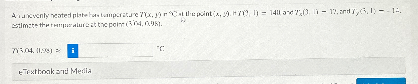 Solved An unevenly heated plate has temperature T(x,y) ﻿in | Chegg.com
