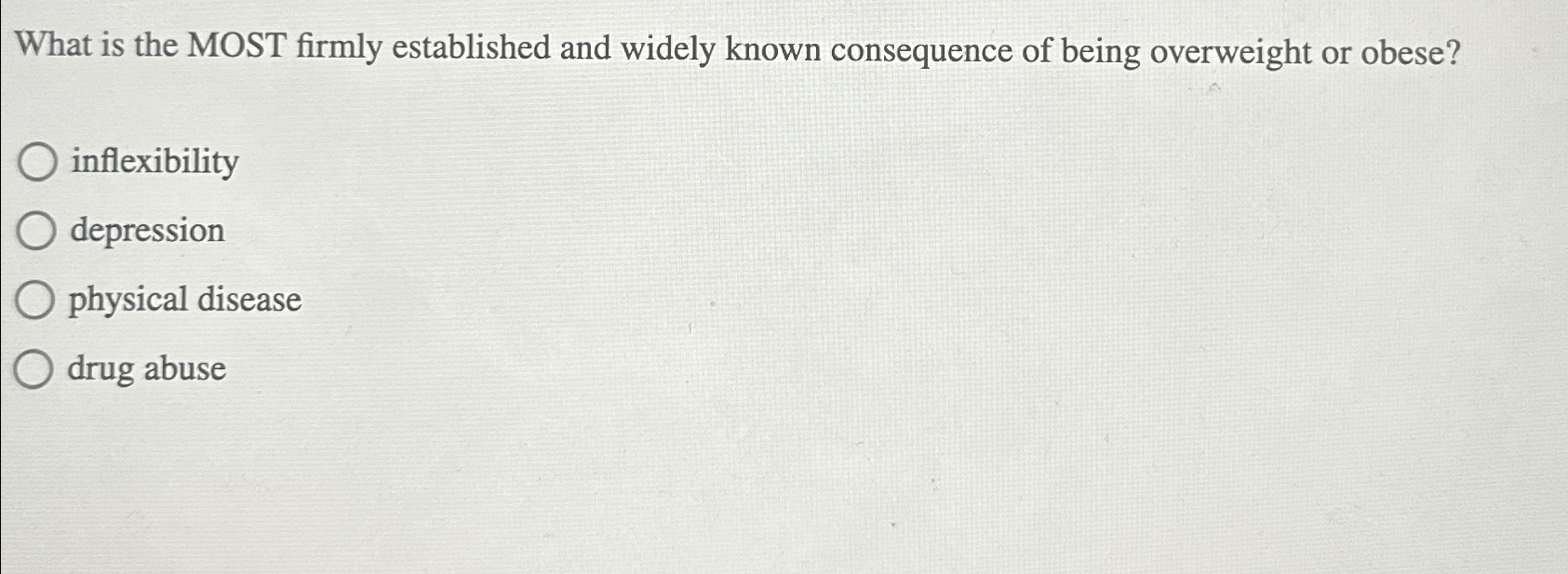 Solved What is the MOST firmly established and widely known | Chegg.com
