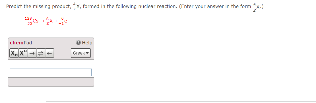 Solved Predict the missing product, ?zAx, ﻿formed in the | Chegg.com