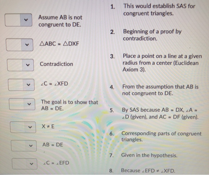 Solved THEOREM 3.3 ASA Criterion for Triangle Congruence If | Chegg.com