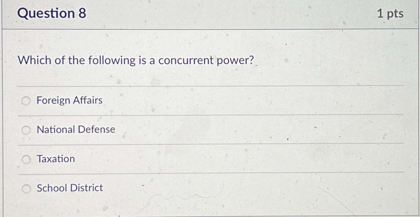 Solved Question 81 ﻿ptsWhich of the following is a | Chegg.com