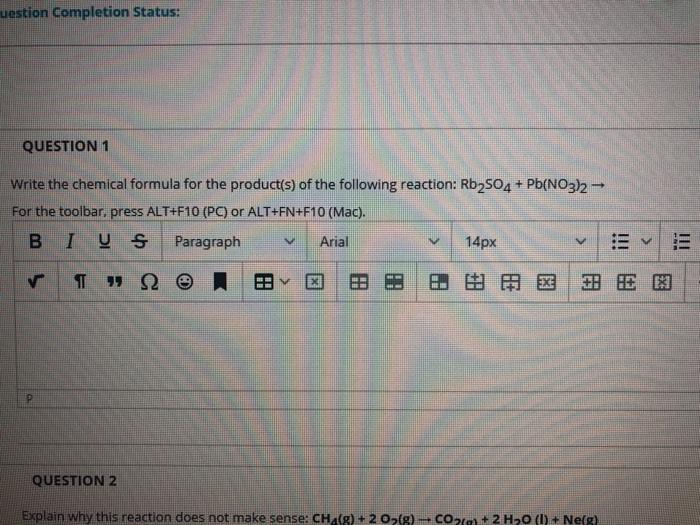 Solved uestion Completion Status: QUESTION 1 Write the | Chegg.com