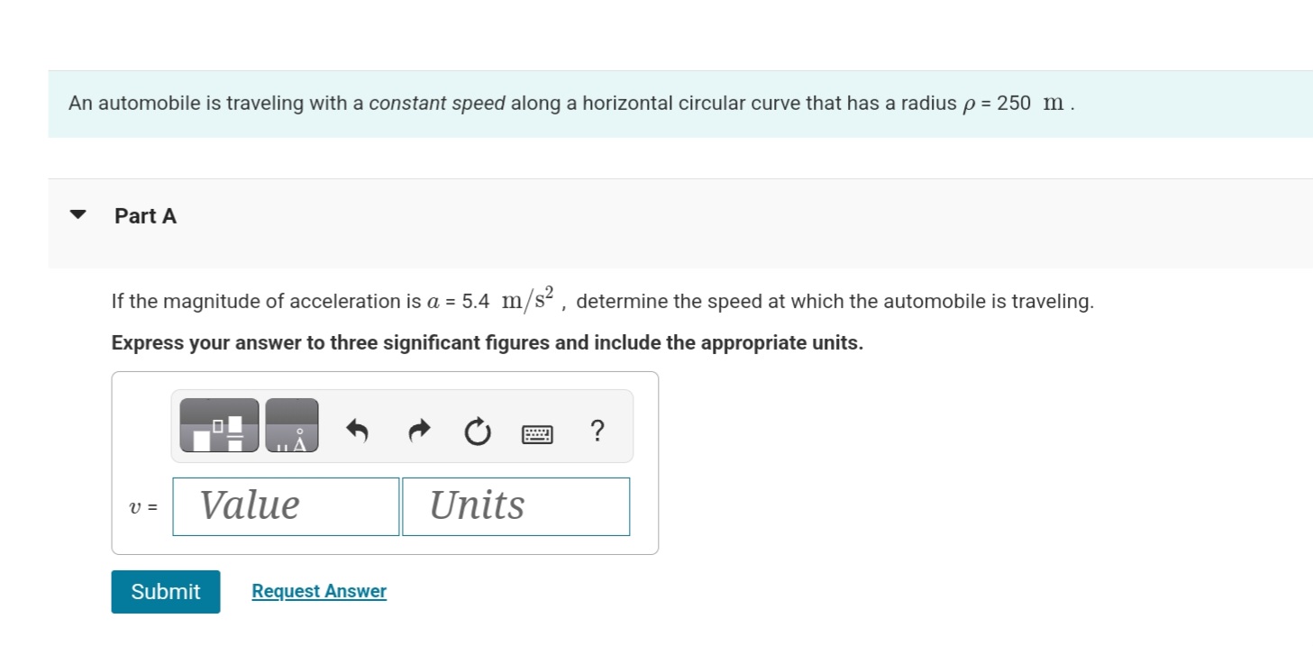 Solved An ﻿automobile is ﻿traveling with a constant speed | Chegg.com