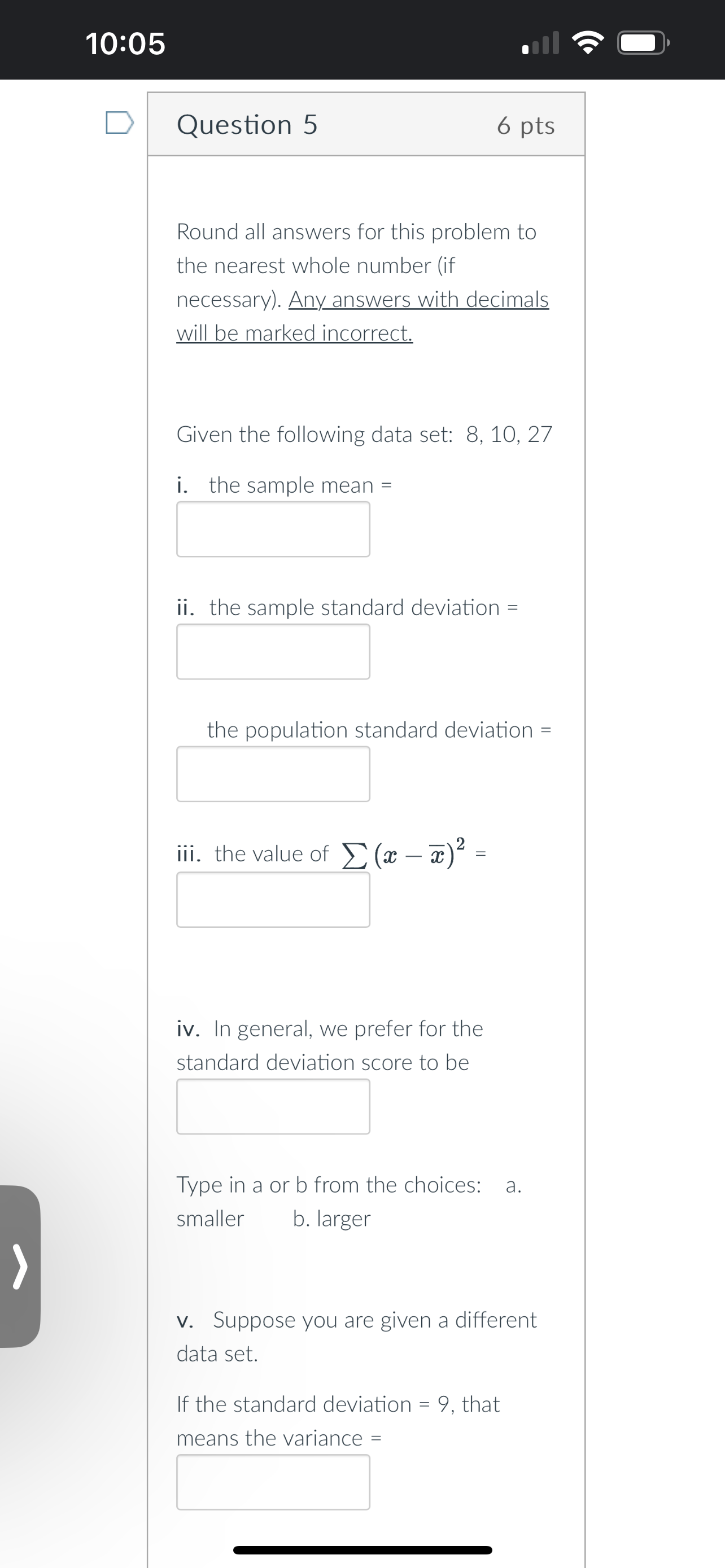 Solved can someone help me ﻿with these and show work ?Round | Chegg.com